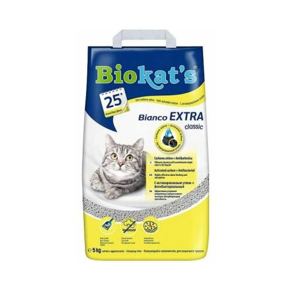 Biokat's Bianco posip za mačke - Extra classic 5kg