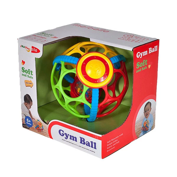 Babys gum ball 0086 - gumena lopta zvečka za bebe