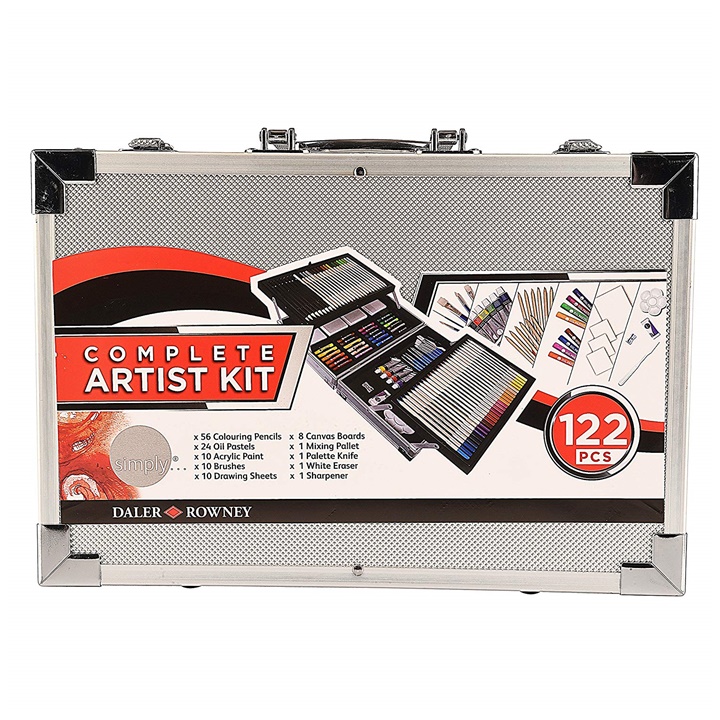 Veliki slikarski set Daler-Rowney Complete Artist Kit - 122 delova