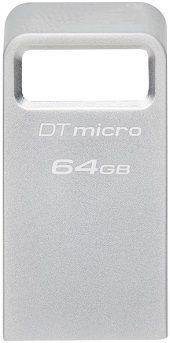 Kingston - 64GB USB Flash Drive, USB 3.2 Gen.1, DataTraveler Micro, Read up to 200MB/s