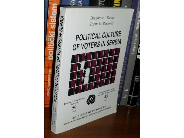 Political culture of voters in Serbia -Pantić, Pavlović