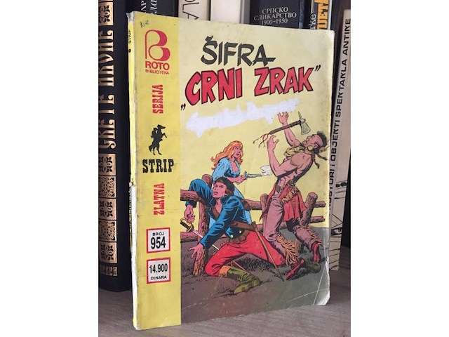 ŠIFRA CRNI ZRAK Zlatna serija 954