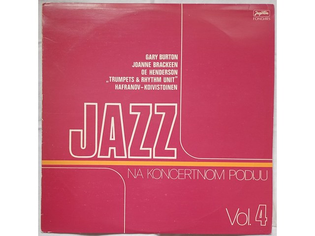 Various - JAZZ NA KONCERTNOM PODIJUMU Vol.4