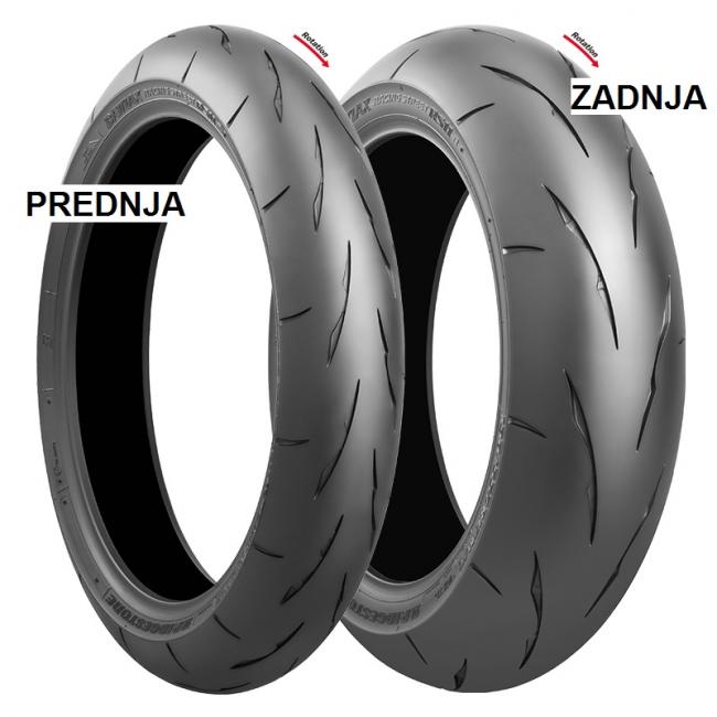 Bridgestone BATTLAX RS11 FRONT120/70 R17 58W Prednja SPORT