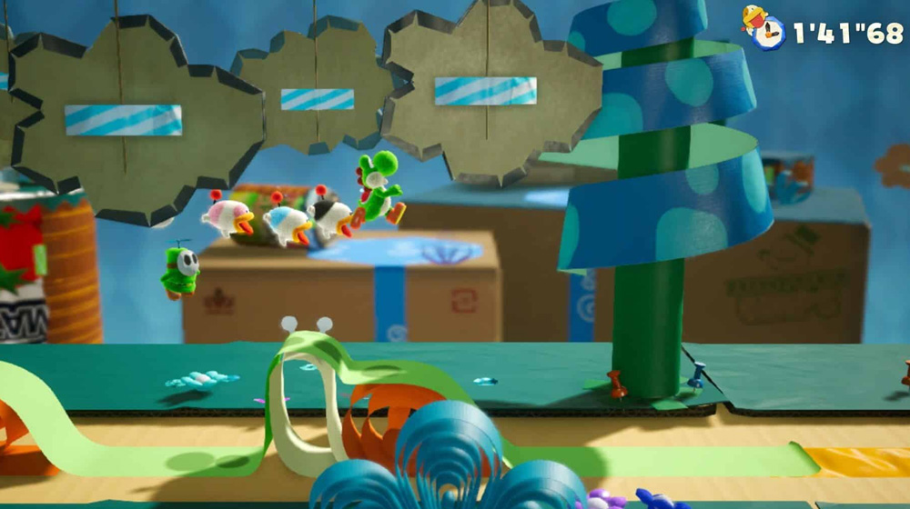 Switch Yoshi's Crafted World