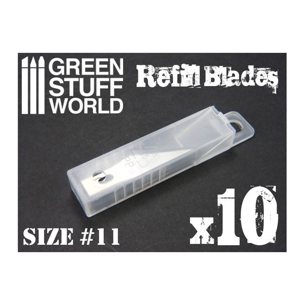 Mini Hobby Cutter Refill Blades - Pack x10 (Size 11)