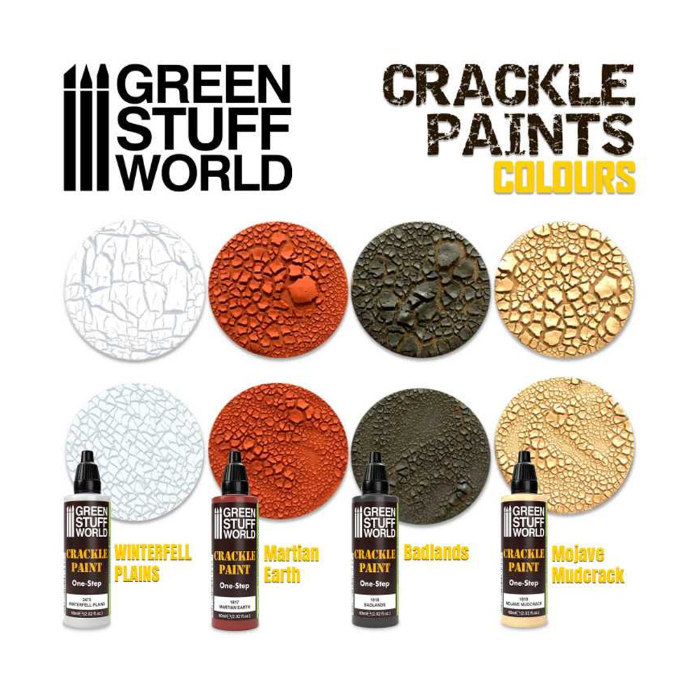 Acrylic Crackle Paint - WINTERFELL PLAINS 60ml