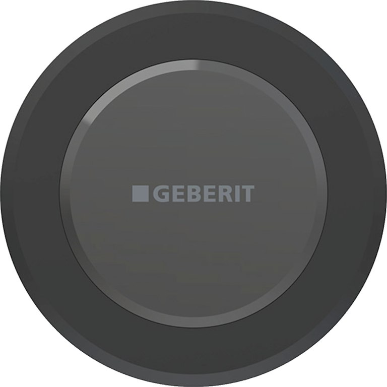 Geberit uređaj za ispiranje WC-a sa elektronskim aktiviranjem, za Sigma 12 cm, mrežno napajanje, tip 10 mat crna