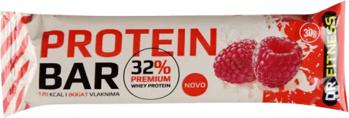 DR FITNESS
PROTEIN BAR - MALINA, 30 g