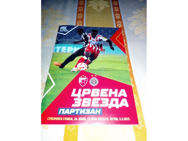 Crvena Zvezda - Partizan - fudbalski program