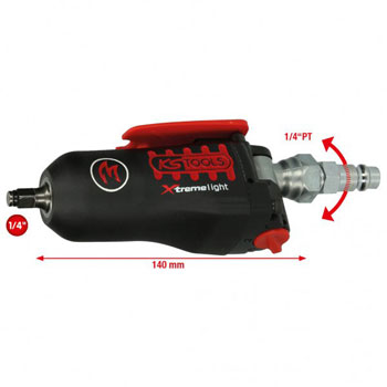 KS Tools pneumatski udarni odvijač sa prebacivačem 108Nm 1/4 515.1470