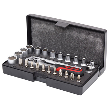 KS Tools set gedora i bitova 1/4" 26 kom 917.0626