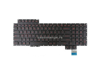 Tastatura za laptop Asus Rog G752 G752VL G752VM mali enter sa pozadinskim