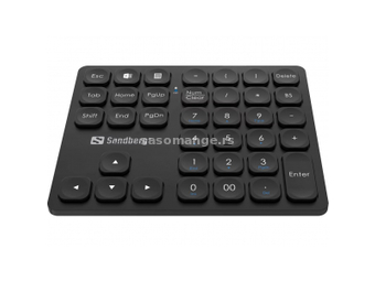 Sandberg USB Pro 630-09 bežična numerička tastatura crna