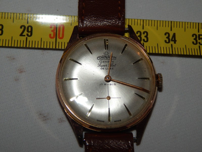 CORNAVIN Geneve, super flat, navijač, Swiss made