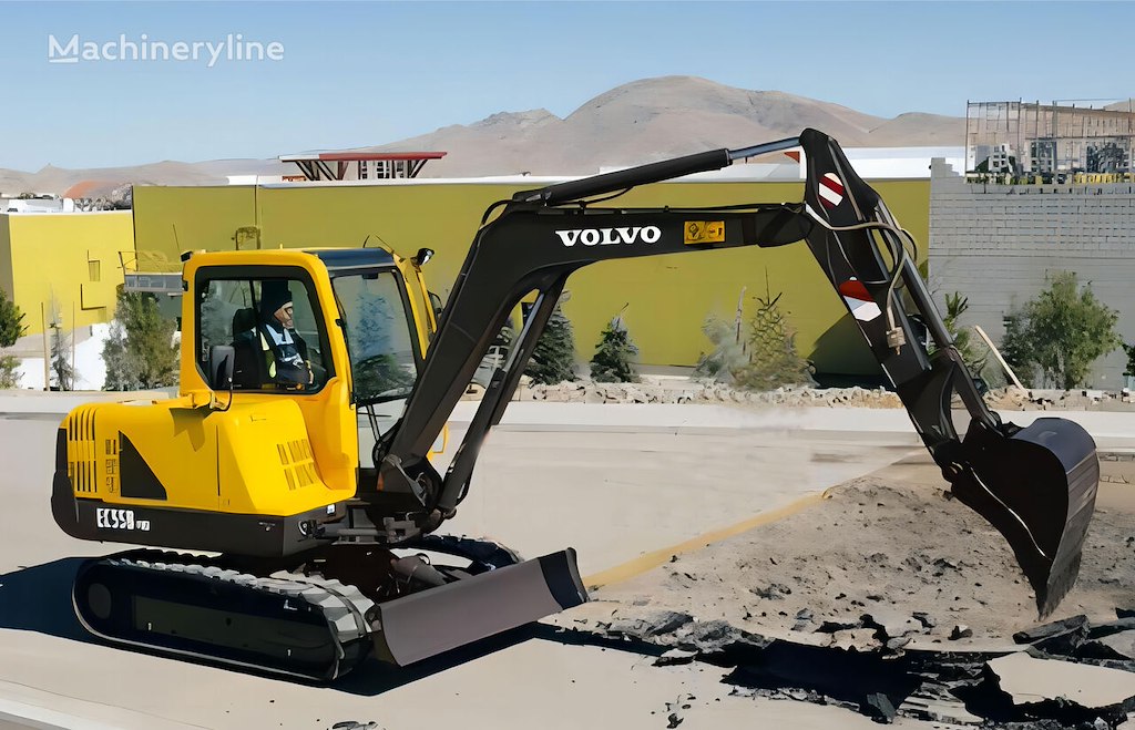 Volvo EC55 mini bager