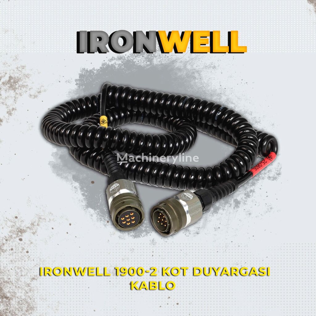 Ironwell KOT DUYARGA KABLOSU / GRADE SENSOR CABLE senzor za Vögele 1900-2/1900-3 asfaltnog finišera