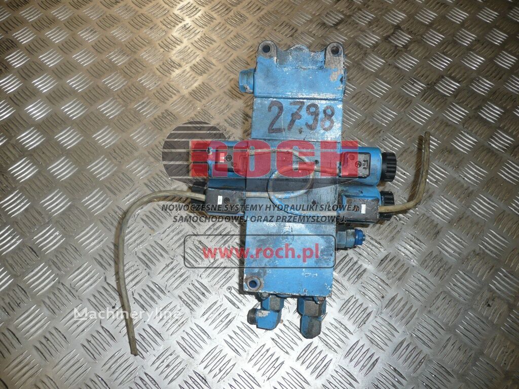 Rexroth R901011445 SP-2797-10/250-08 PC66 - 2 SEKCYJNY + CEWKA hidraulični razvodnik za bagera