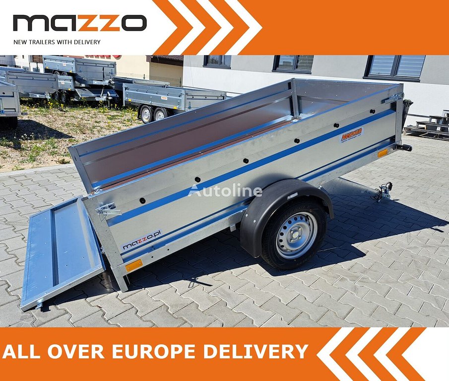 Nova Neptun GN180 Neptun N7-236 PRO prr DMC 750 kg one axle light trailer on auto prikolica