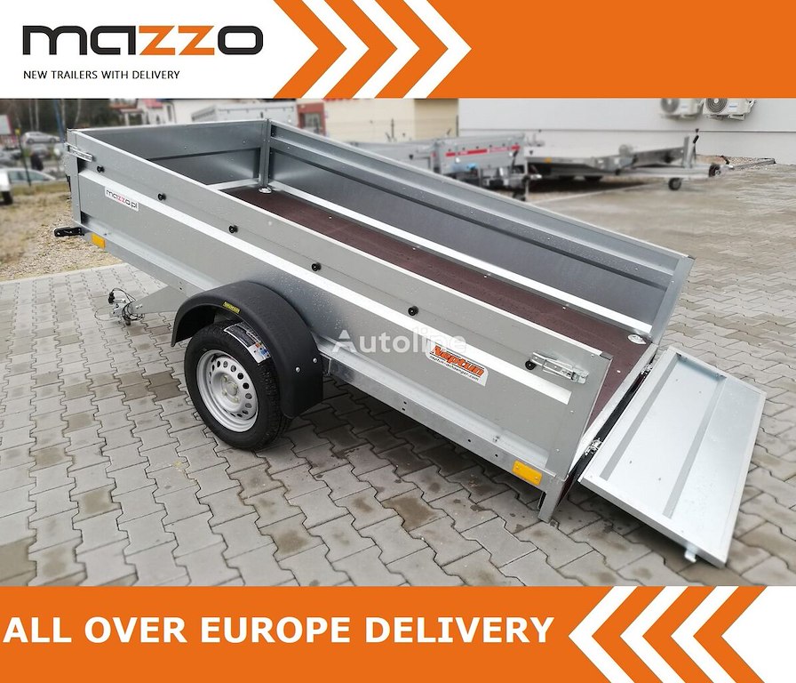 Nova Neptun GN159 One axle light trailer Neptun N7-263 pro DMC 750 kg auto prikolica