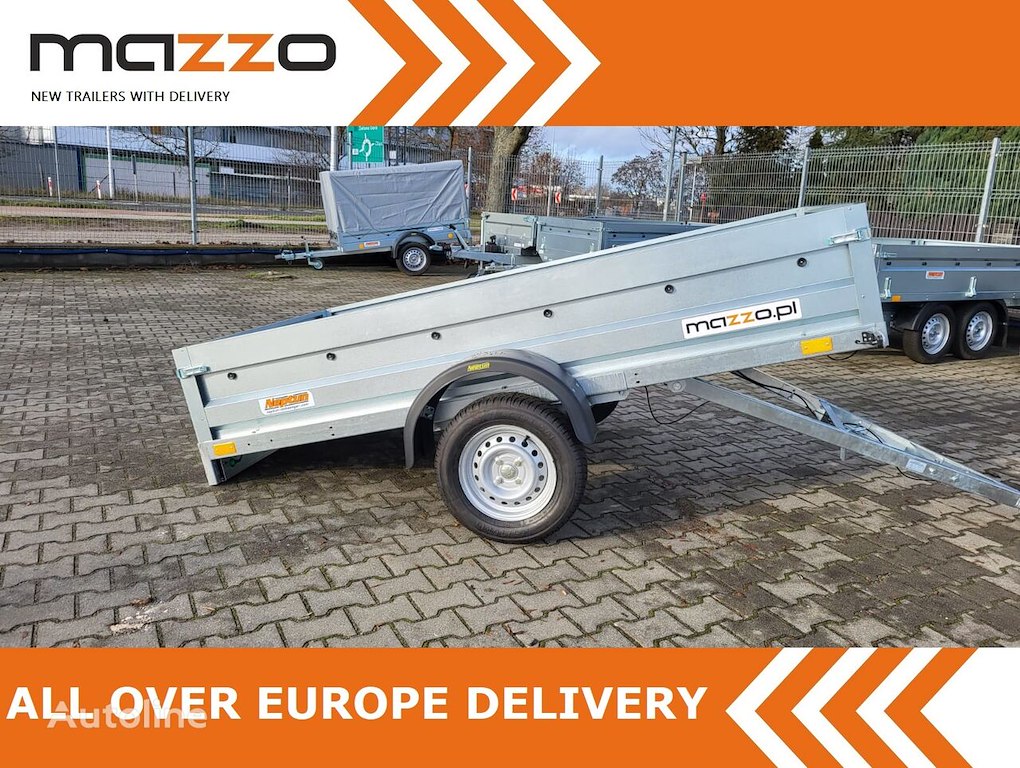 Nova Neptun GN158 one axle light trailer Neptun N7-263 rt GVW 750 kg auto prikolica