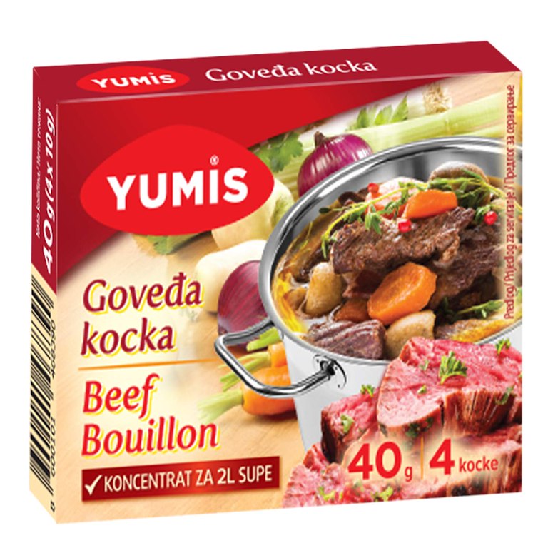 Yumis Goveđa supa u kocki 4x10 g Yumis