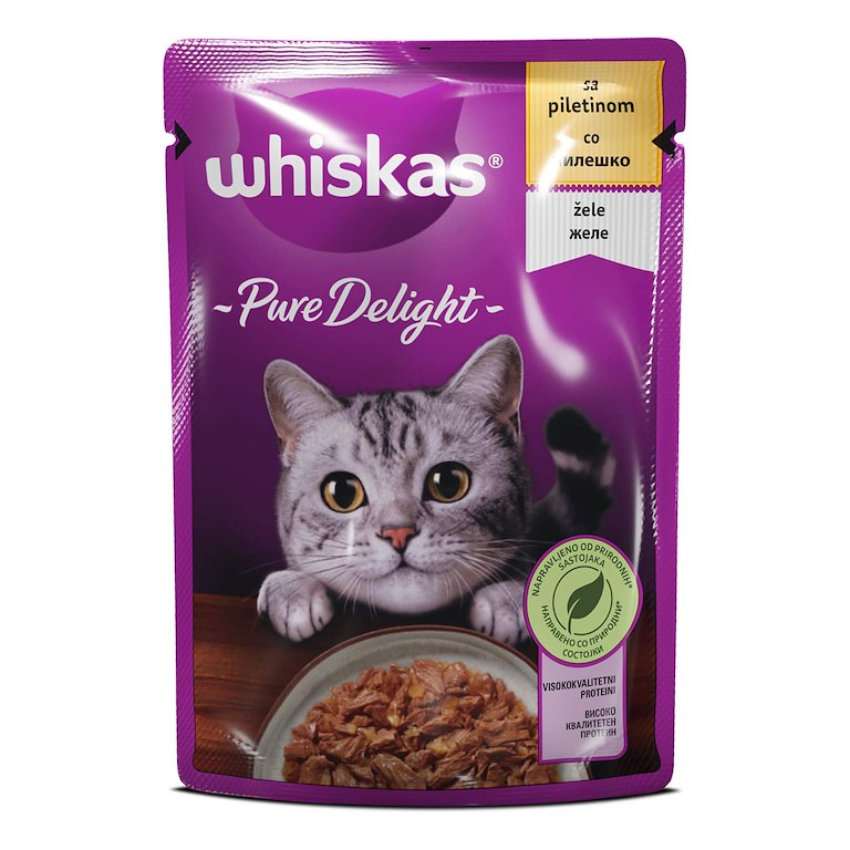 Whiskas hrana za mačke pure delighit piletina 85g whiskas