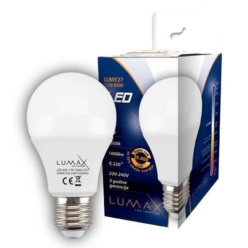 LUMAX LED sijalica LUME27-11W 6500K 1000 lm LED, 11 W, E27