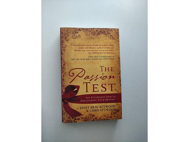 The Passion Test,Janet Bray Attwood &; Chris Attwood