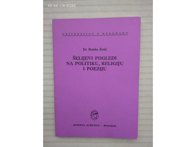 Selijevi pogledi na politiku,religiju i poeziju-R.Kuic