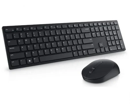 Bežična tastatura + miš Dell KM5221W Pro YU Crna