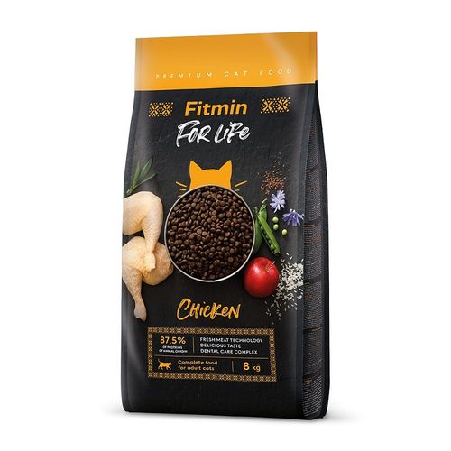 Fitmin Cat For Life Adult Piletina, hrana za mačke 1,8kg