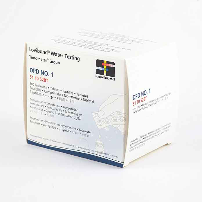 Tablete DPD1 tester 10 kom CHLOR - jedan blister LoviBond