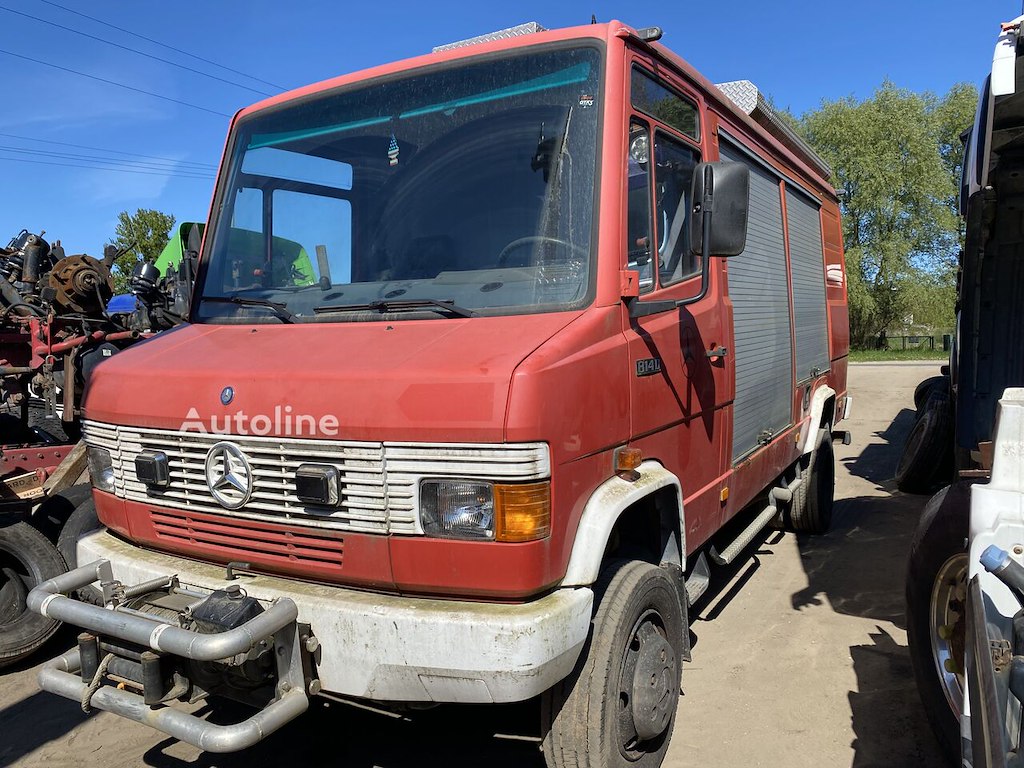 Mercedes-Benz 814 4x4 manual Hydraulika kuća na točkovima