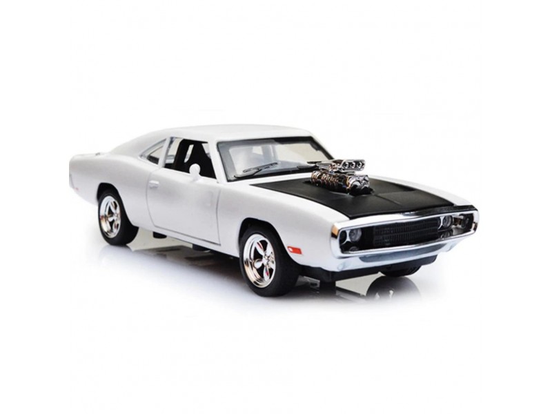 1:32 Dodge Charger 1970 Fast & Furious, crno beli
