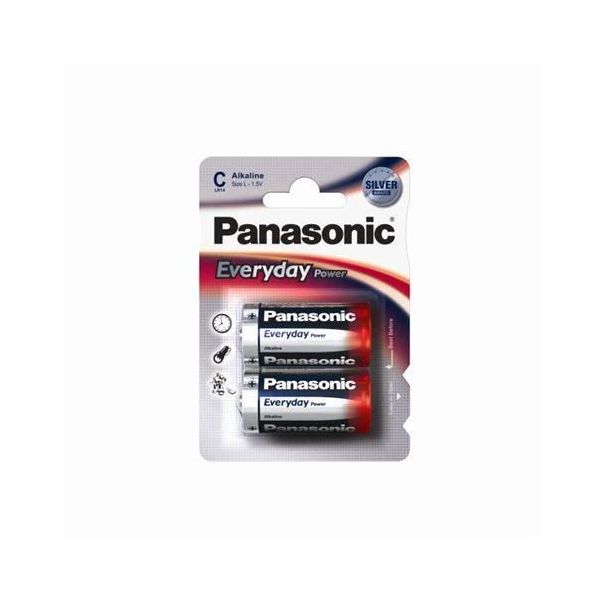 PANASONIC Baterije LR14EPS/2BP- 2×C Alkalne Everyday Power