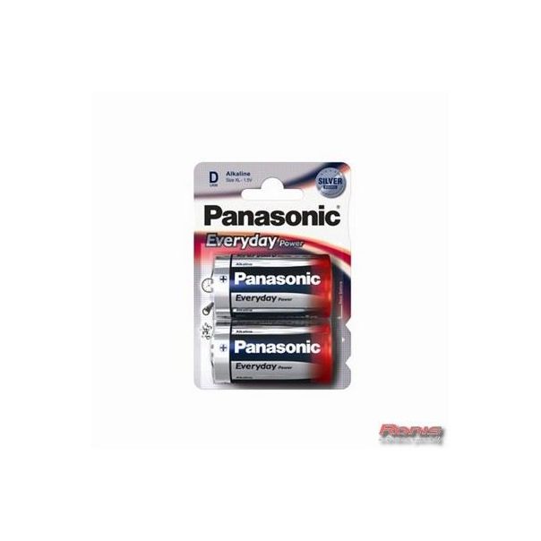 PANASONIC Baterije LR20EPS/2BP - 2 × D Alkalne Everyday Power