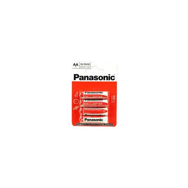 PANASONIC Baterije R6RZ/4BP - 4×AA EU Zinc Carbon