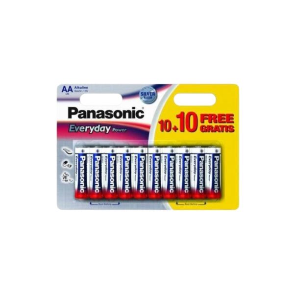 PANASONIC Baterije LR6EPS/20BW AA 20kom.