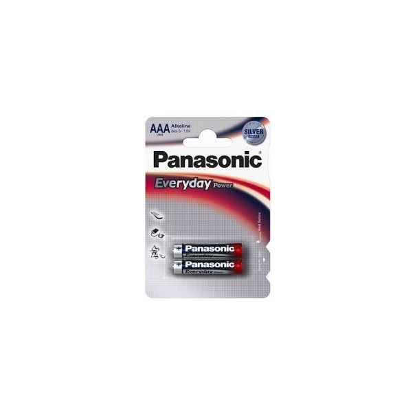 PANASONIC Baterije LR03EPS/2BP-AAA Alkalne Everyday, 2 kom