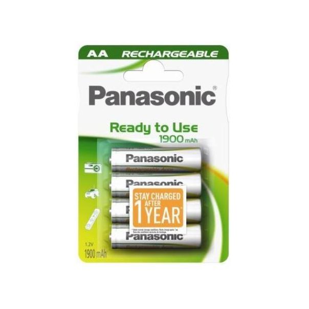 PANASONIC Baterije HHR-3MVE/4BC, 1900mAh, punj. Ready to use AA