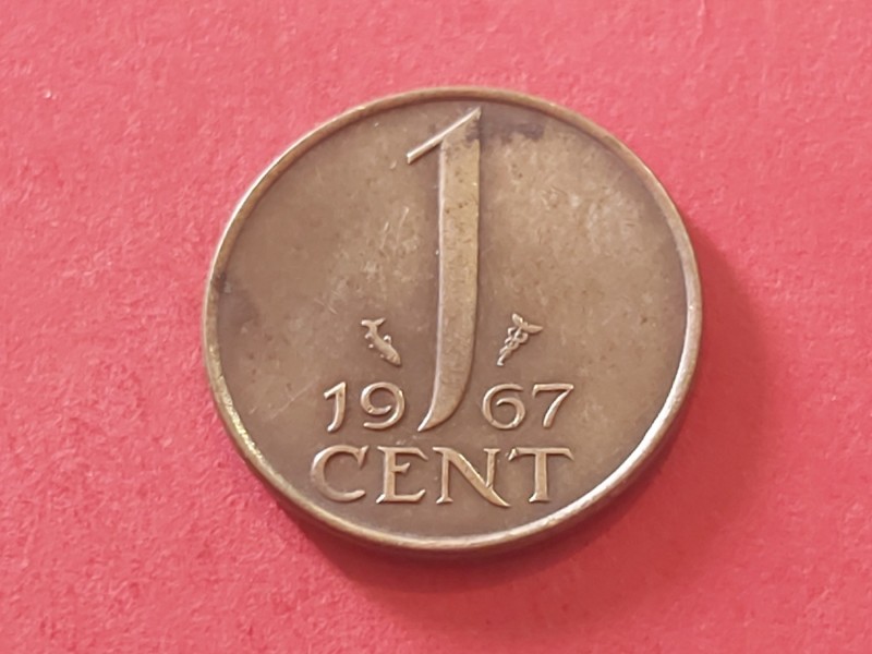 Holandija - 1 cent 1967 god