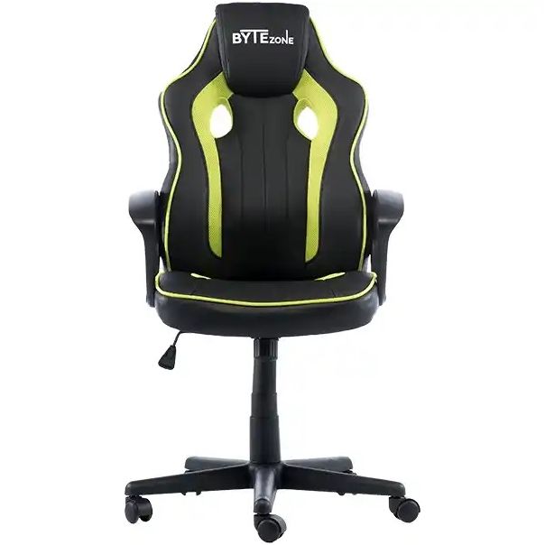 BYTEZONE Gaming stolica TACTIC crno/zelena