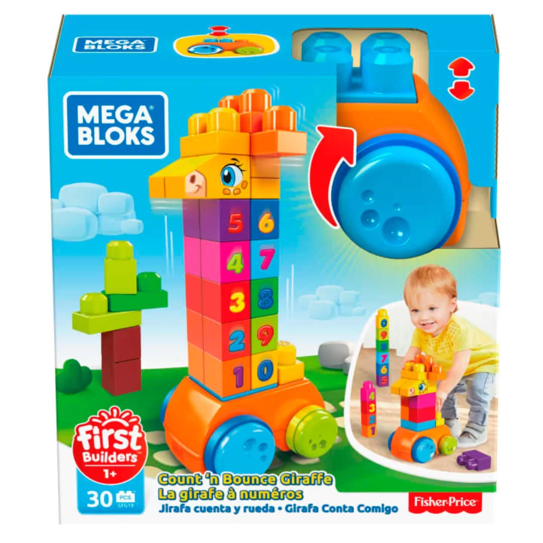 Mega kocke žirafa Fisher Price
Mega kocke žirafa Fisher Price