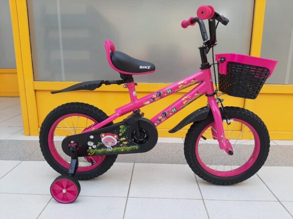 Bicikl 14″ Aier Dark roze