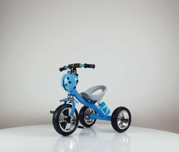 Tricikl za decu 434 „Bubamara“ bez tende plavi