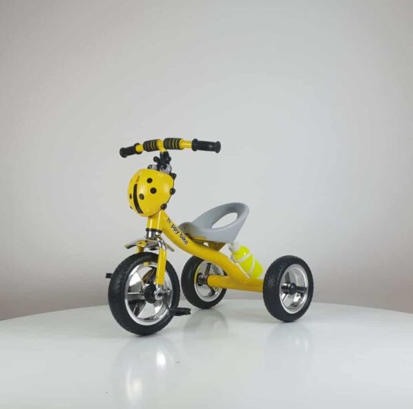 Tricikl za decu 434 „Bubamara“ bez tende žuti
