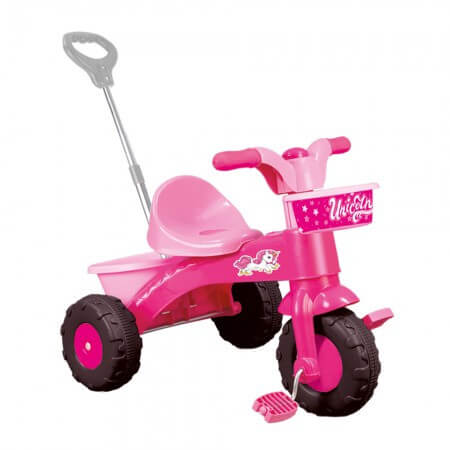 Tricikl za decu Dolu 025043 Unicorn – My First Trike sa ručicom za guranje