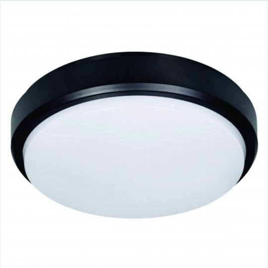 LED plafonjera crna 15W vodonepropusna