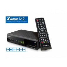X WAVE DVB-T2 Set Top Box,metalno kuciste,LED displey, scart,HDMI,USB, media player
